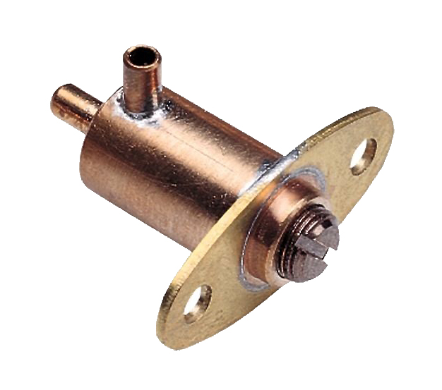 Miniature Panel Mount Needle Valve, Metal|F-2822-31-E Miniature Panel Mount Needle Valve, Metal|F-2822-31-E